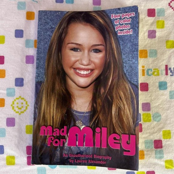 Miley Cyrus & Max Azria | Other | Mad For Miley Book | Poshmark